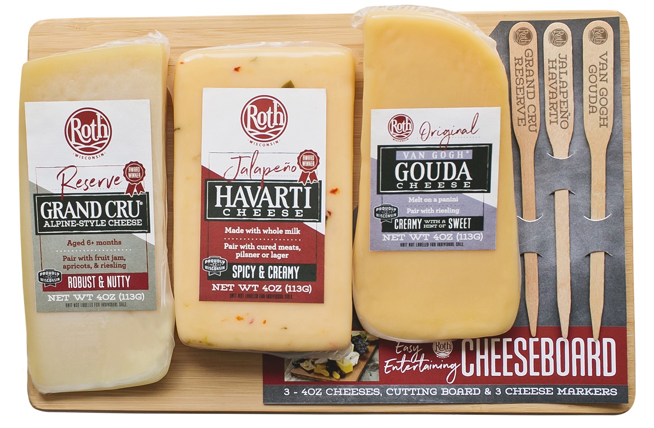 Roth® Easy Entertaining Cheeseboard makes holiday snacking simple ...